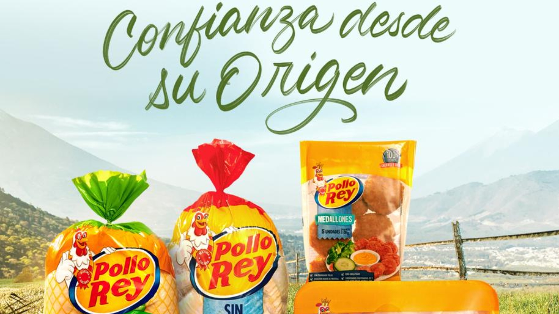 “Confianza desde su origen” es el nuevo lema de Pollo Rey - Soy Positivo