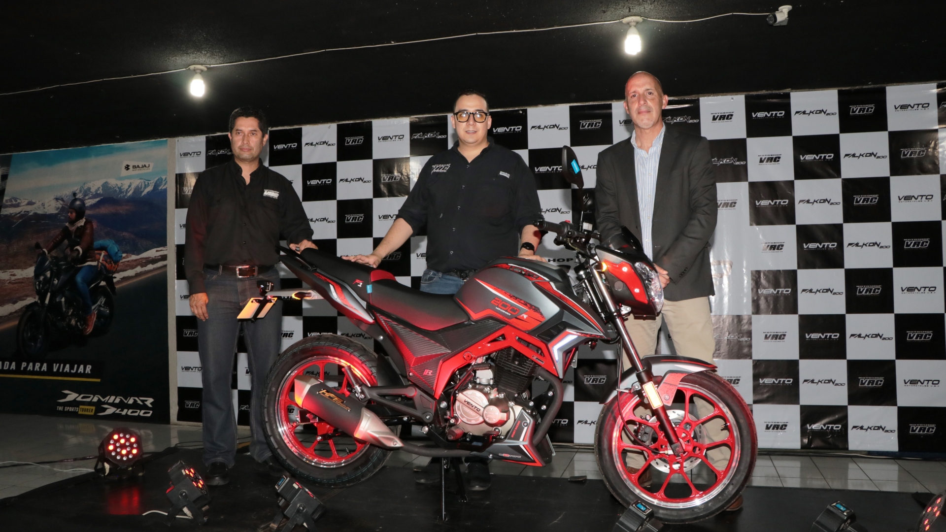 Motoshop VRC presenta la nueva línea de motocicleta Falkon 200 - Soy ...