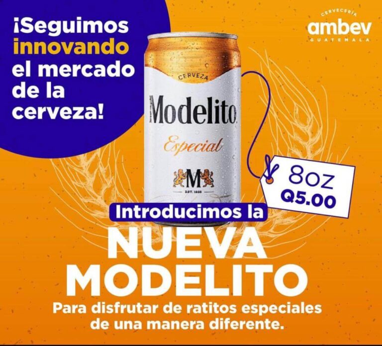 Cervecería Ambev Guatemala presenta la nueva Modelito - Soy Positivo