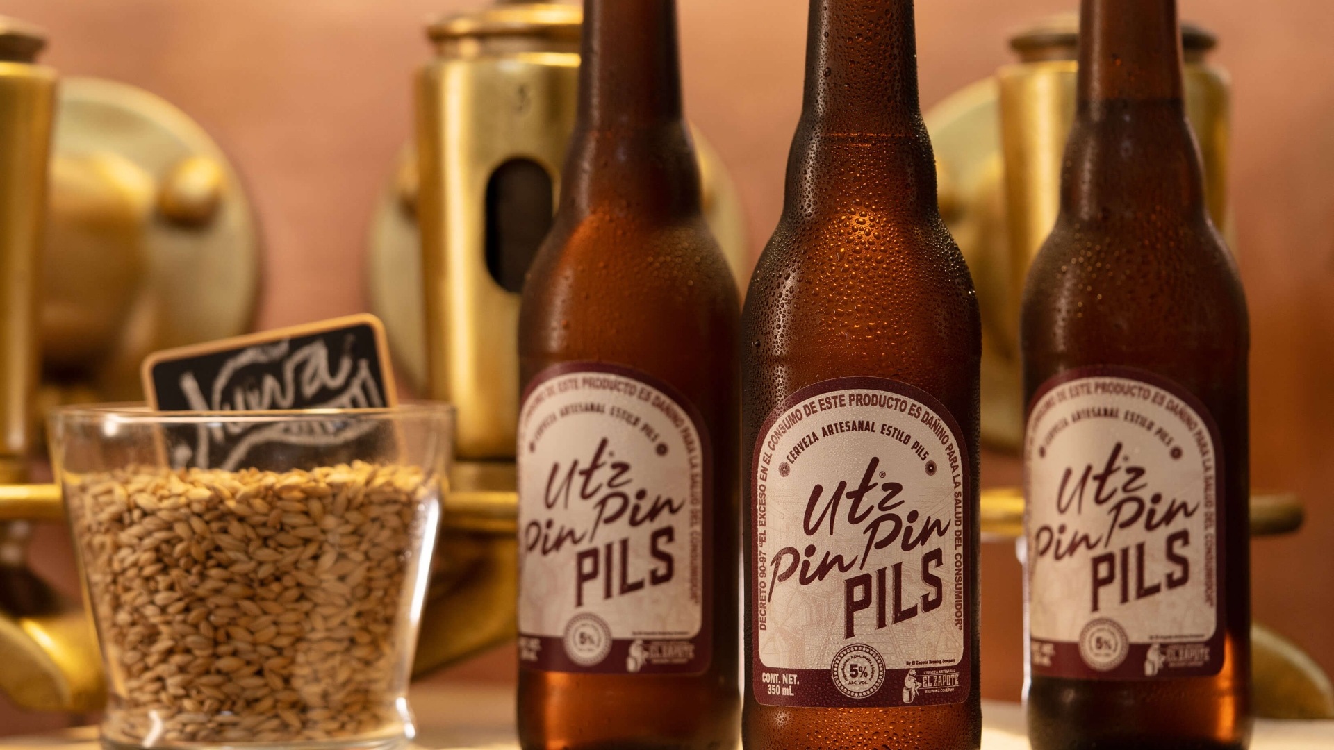 Utz Pin Pin Pils, la nueva cerveza artesanal - Soy Positivo