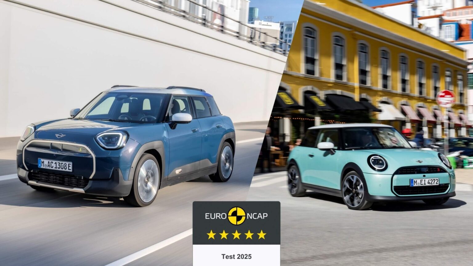 “MINI brilla en seguridad: Cooper y Aceman reciben 5 estrellas Euro ...